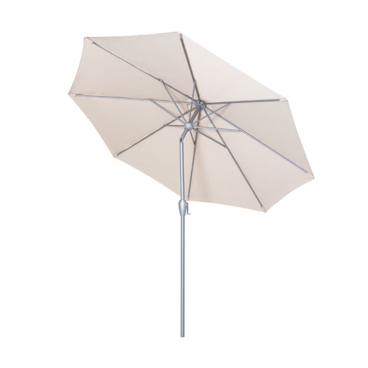 MZ 2.7m Round Parasol - Beige